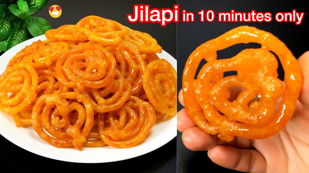 ইনস্ট্যান্ট জিলাপি/ Jilapi / Instant crispy Jalebi Recipe/ Bangladeshi ...