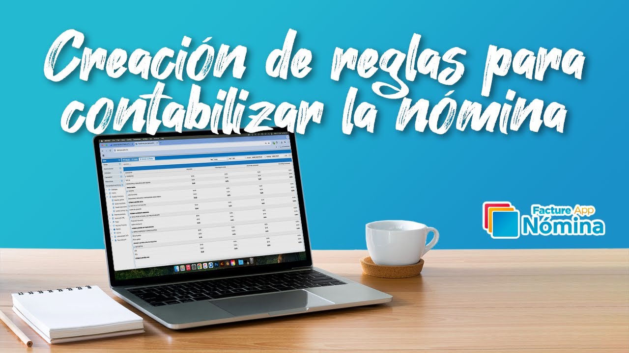 Tutorial creación de reglas para contabilizar la Nómina - YouTube