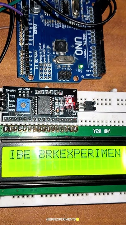 Lcd Display Project By Arduino Uno Lcd Display Arduinoproject Youtube