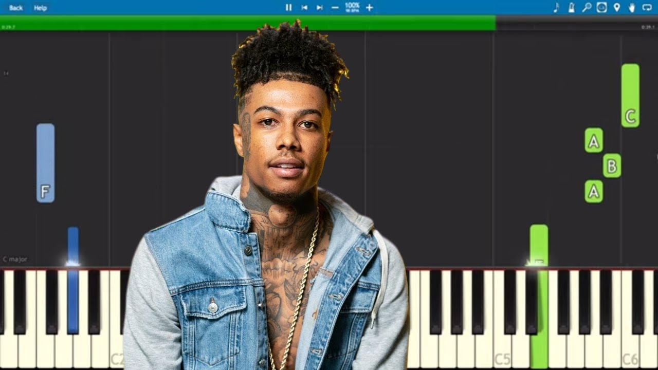 Blueface - Stop Cappin' - Piano Tutorial - YouTube