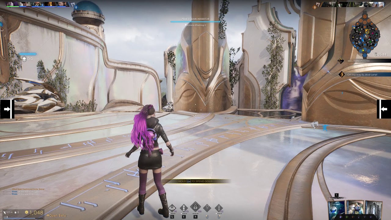 Paragon characters animation - Phase - YouTube