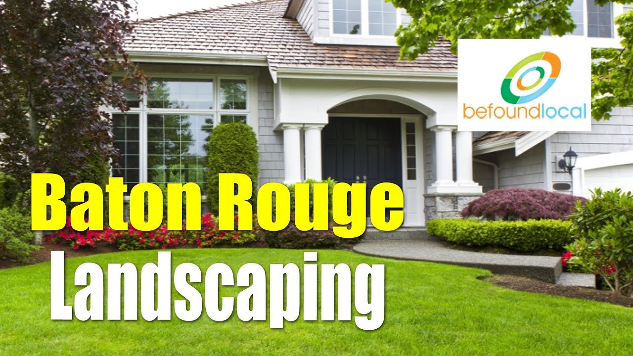 Baton Rouge, LA Landscaping, 866-680-3717 - YouTube