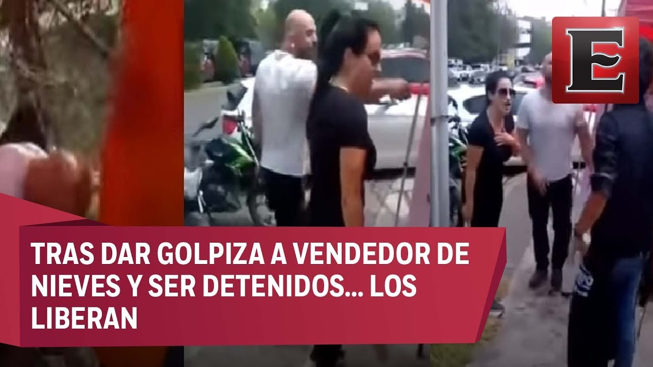 Video: Con bat en mano golpean a vendedor de nieves en Naucalpan - YouTube