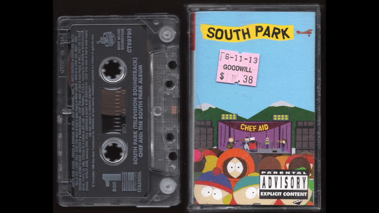 South Park - Chef Aid - Full Album Cassette Tape Rip - 1998 - YouTube