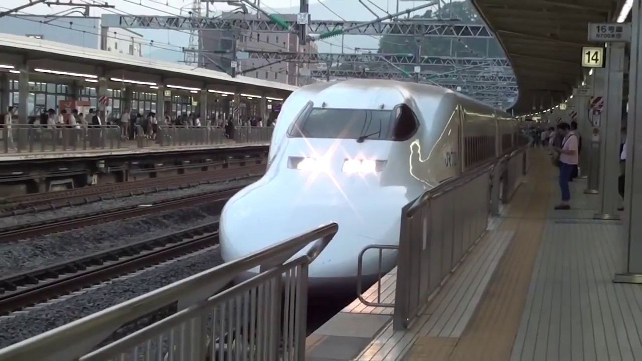 Japan JR700 Shinkansen Train ride from inside document japan train ...