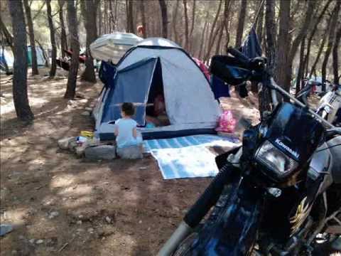 KLR 650 CAMPING TRIP - YouTube