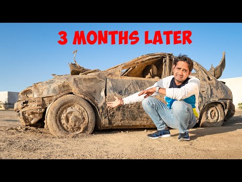 My Car After 3 Months...लाखों का नुकसान 😭| Buried Car - Part 2