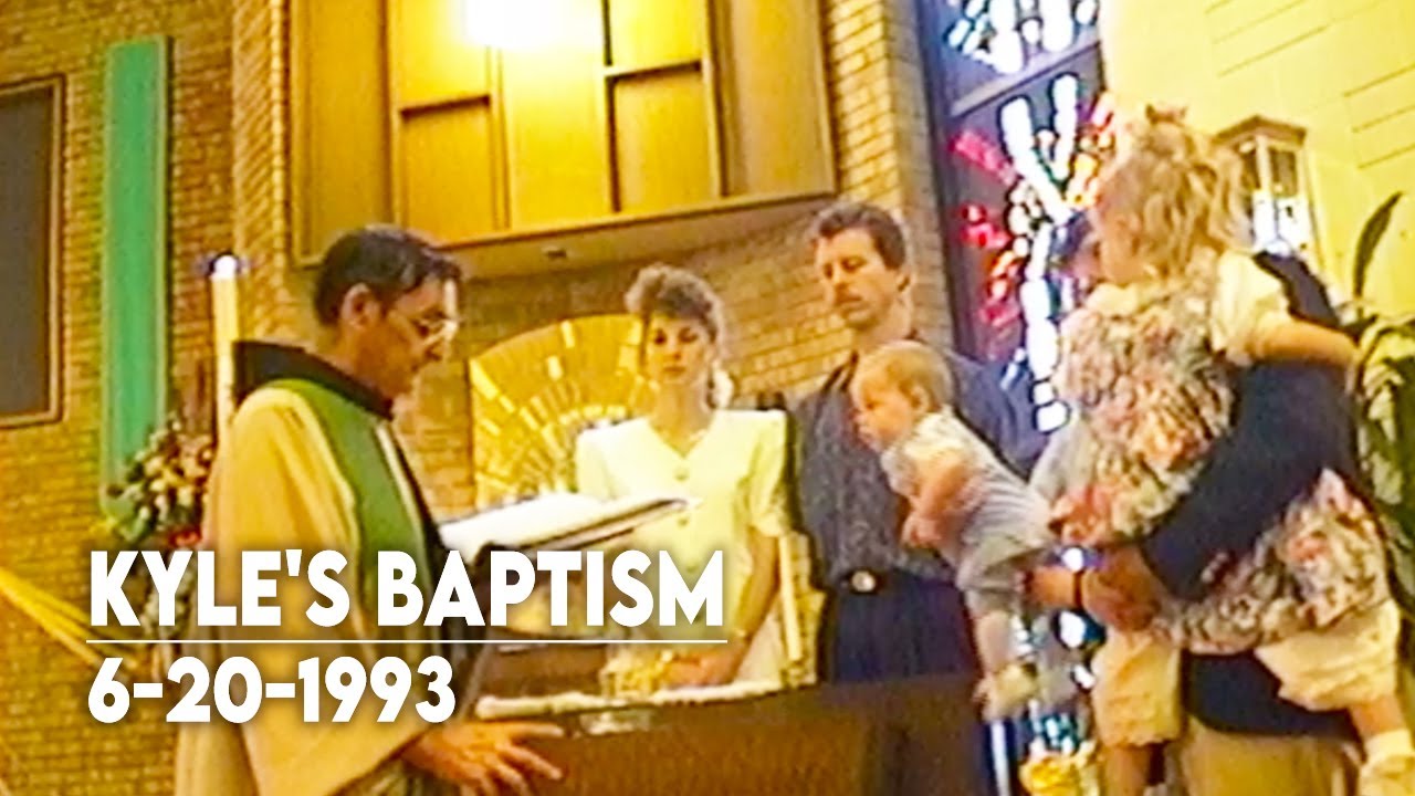 6-20-1993 - Kyle's Baptism - YouTube