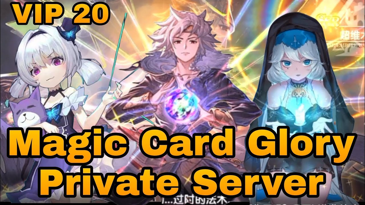 Magic Card Glory Private Server Vip 20 - Free Hero SSR - YouTube