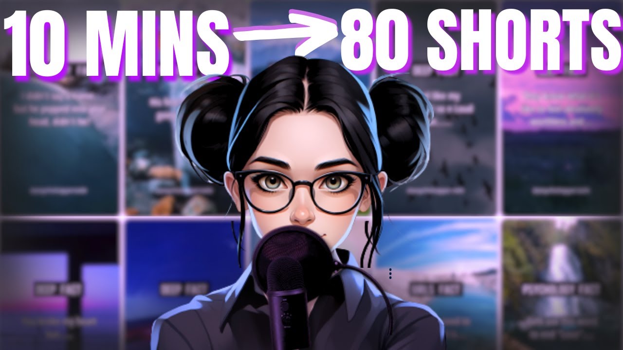 How I Generate 80 shorts in 10 minutes for FREE Using AI For A FACELESS ...