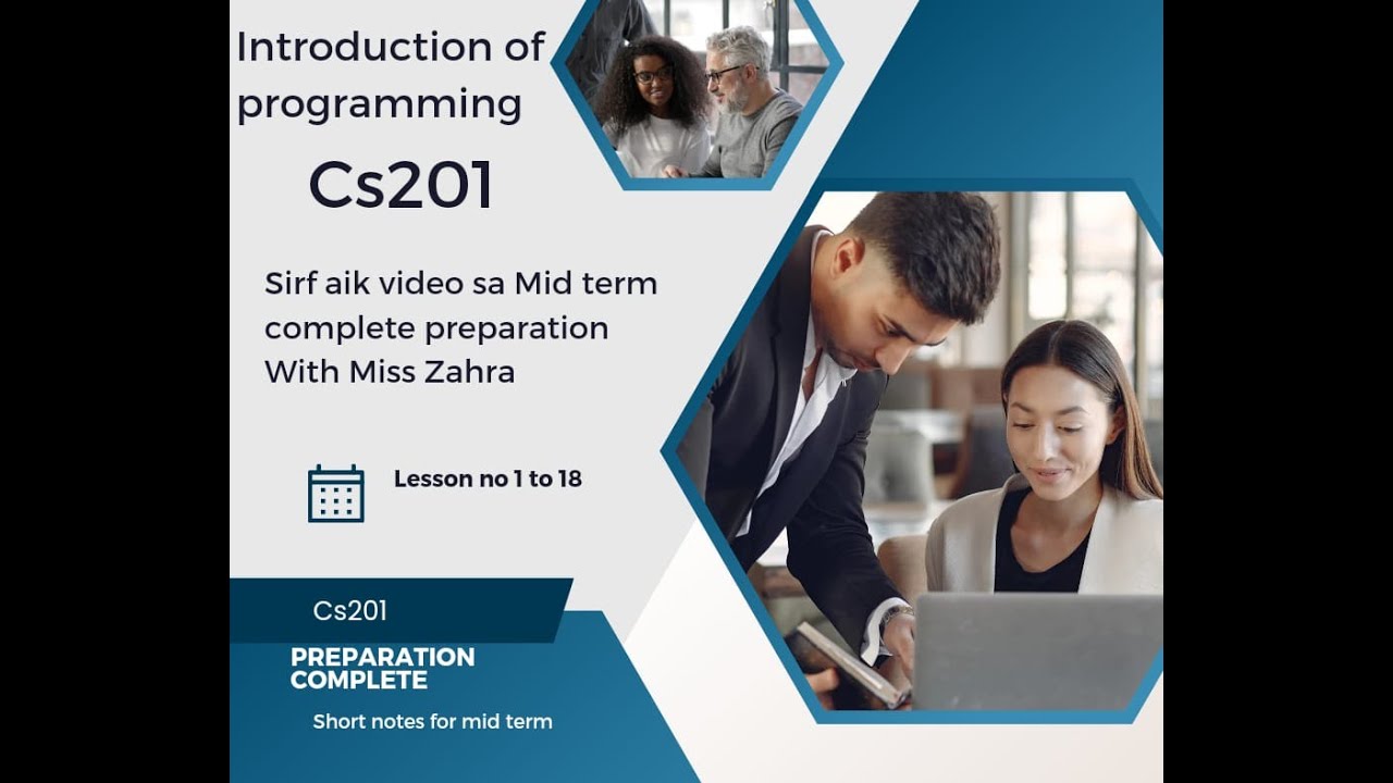 cs201 short notes for mid term preparation 2023 | cs201 subjective ...
