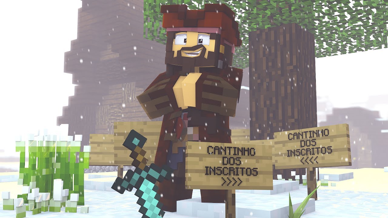 NOVO CANTINHO DOS INSCRITOS - Minecraft Épico #26 - YouTube