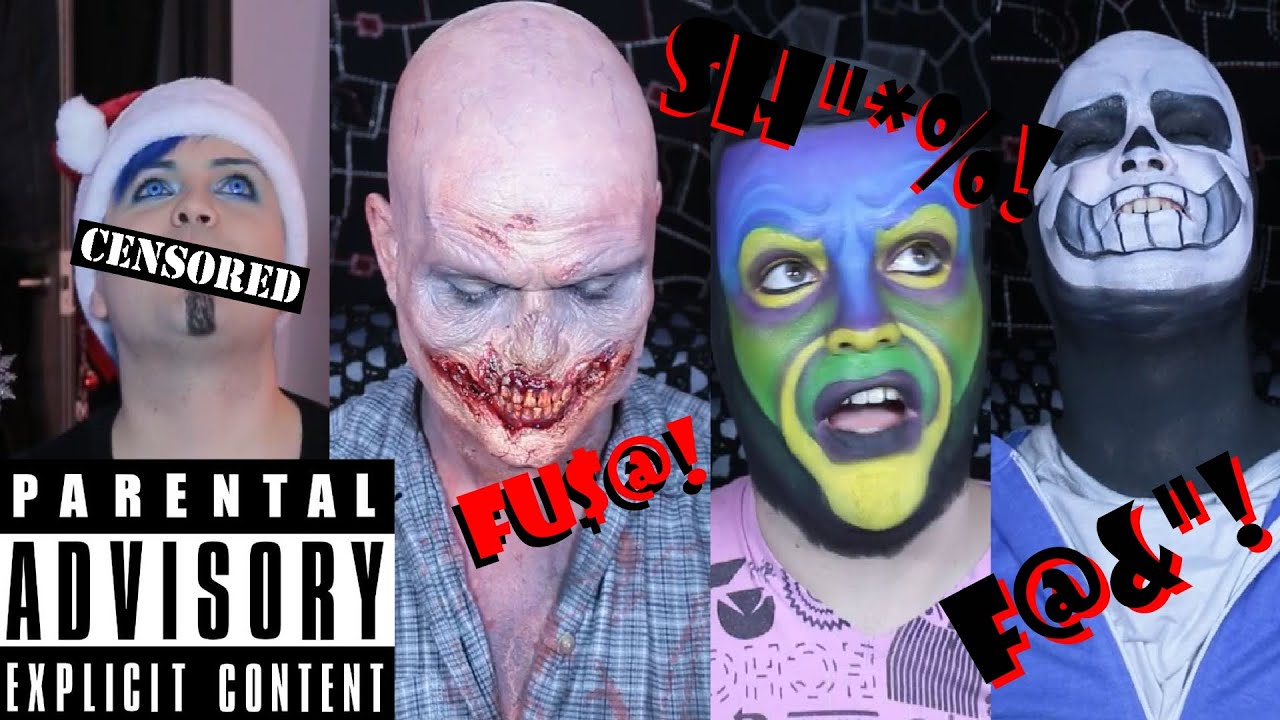 Blooper Reel 6 - The colourful language of a Makeup artist! - YouTube
