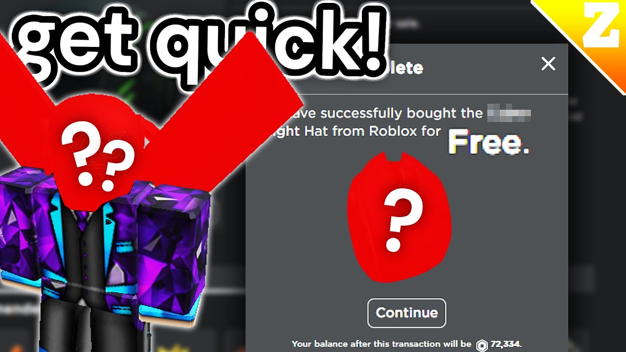 How To GET This NEW FREE SECRET HAT! GIVEAWAY! GET QUICK! - YouTube
