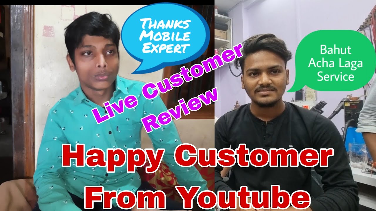 Live Customer Review After Mobile Repair - YouTube