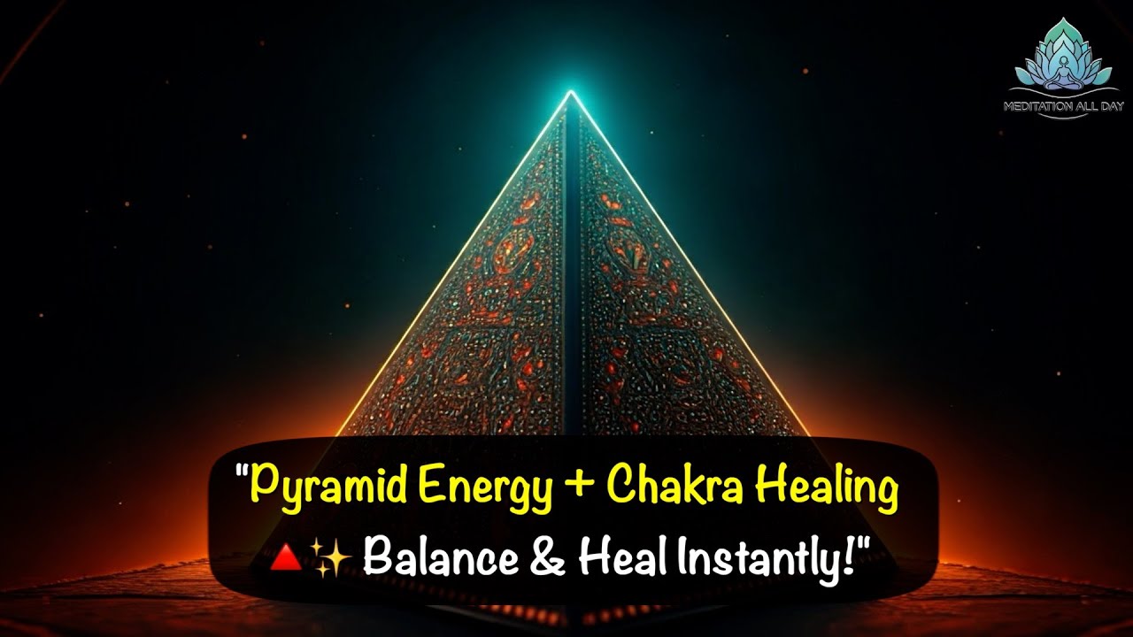 🔺Pyramid Power Meditation – Instantly Balance Chakras & Heal Your ...
