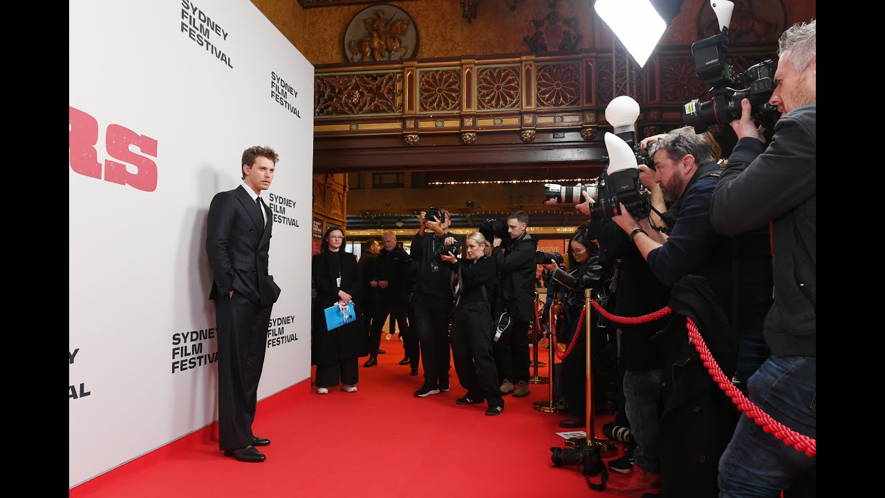 Austin Butler at THE BIKERIDERS Red Carpet Premiere | SFF 2024 - YouTube