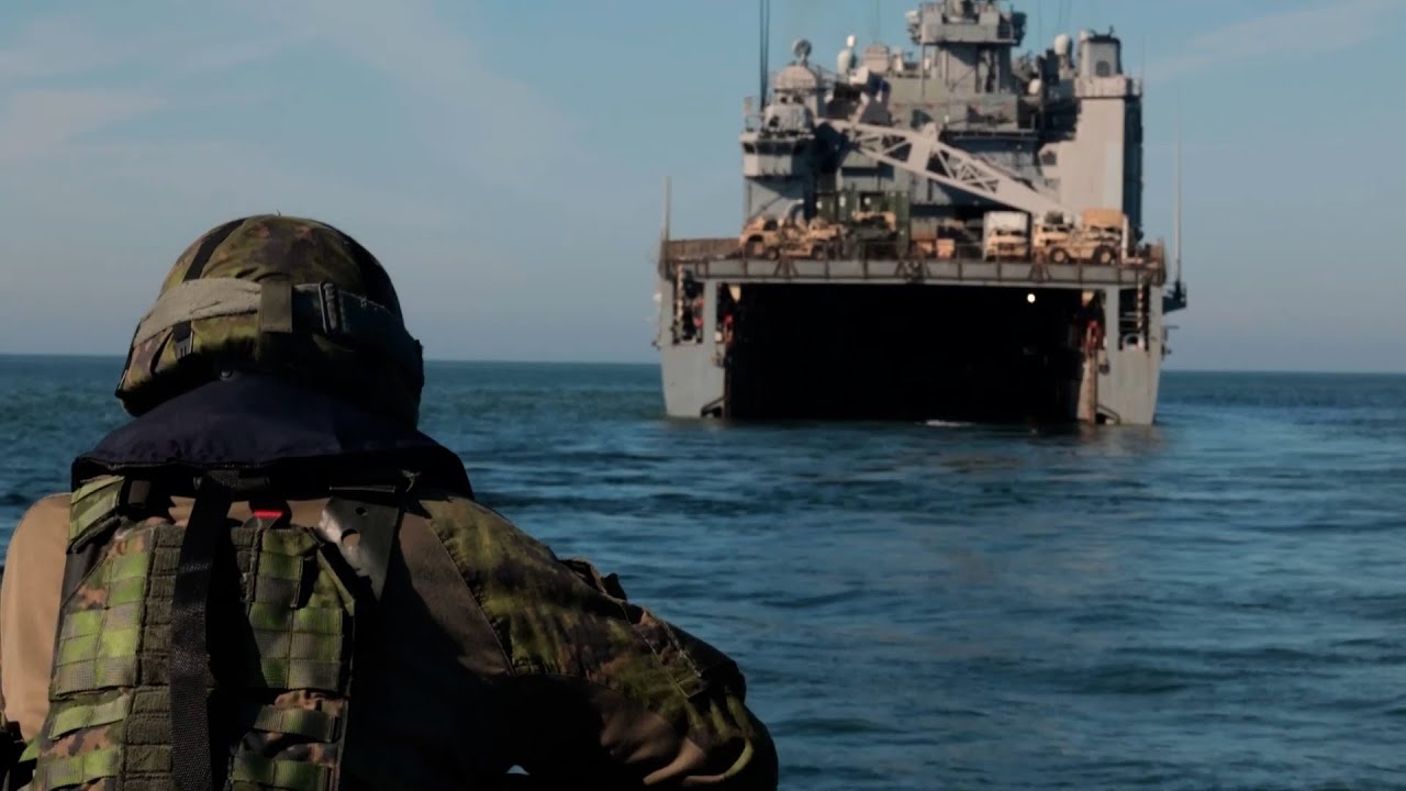 U.S. Marines and Sailors Train with Finnish Navy - YouTube