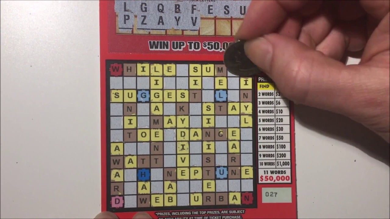 new raspadito scrabble scratch off winner (happy new year everyone ...