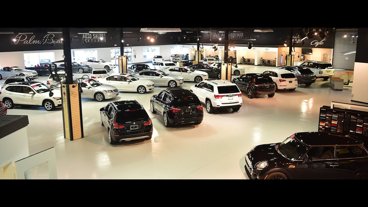 Palm Beach AutoSales Outlet - Tour Around the Dealership - YouTube