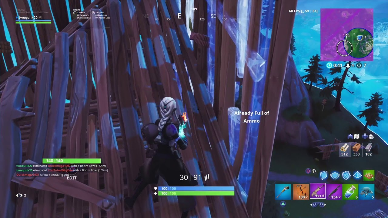 Fortnite 8 kill solo win +bonus easy trap kill - YouTube