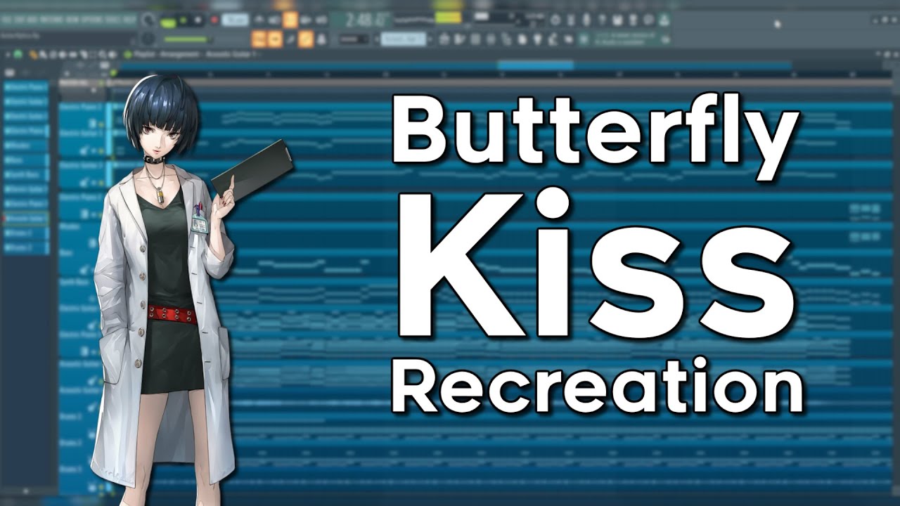 Persona 5 - Butterfly Kiss || FL Studio Recreation (With Stems!) - YouTube