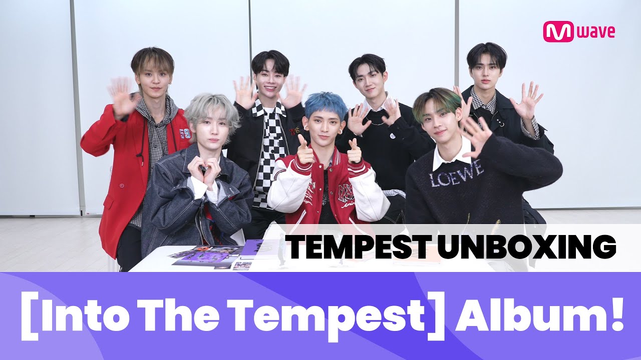 [Mwave shop] Unboxing TEMPEST [Into The Tempest] Album💿 Let’s open the album with TEMPEST - YouTube