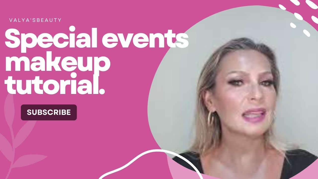 Special events makeup tutorial. - YouTube