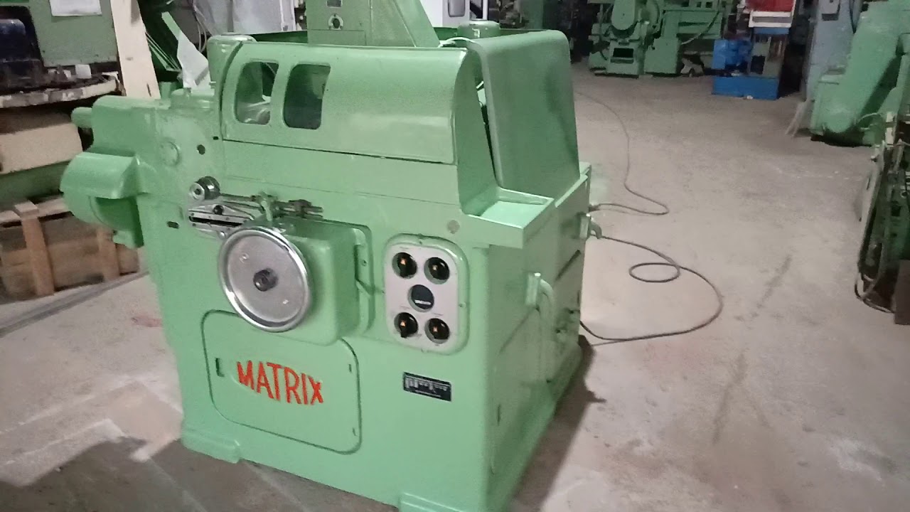 Thread Grinder Matrix 16 available for sale. - YouTube