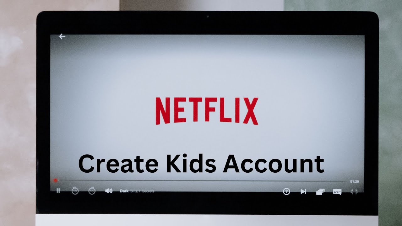 How to Create Kids Account on Netflix | Create Kids Profile - YouTube