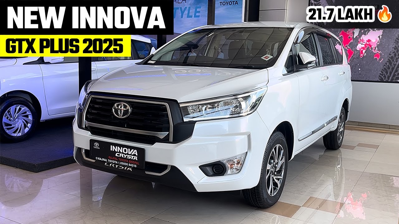 New Toyota Innova Crysta GX Plus 2025 | Innova Crysta 2025 | Innova ...
