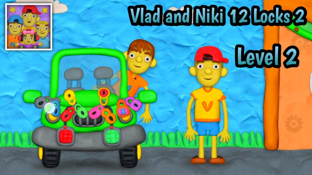 Vlad and niki 12 locks 2 Level 2 gameplay | Car repair level | Pro ...