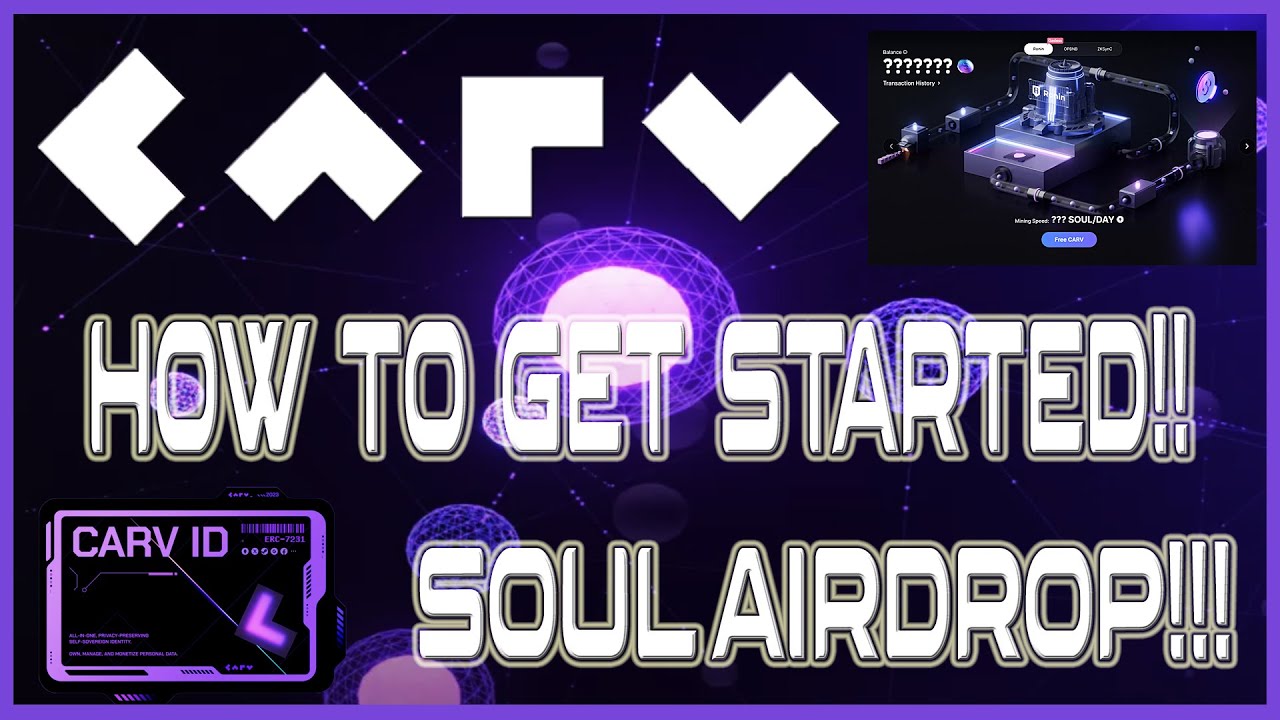 CARV PROTOCOL - TOKEN AIRDROP - GUIDE TO SETTING UP AN ACCOUNT - BRIDGE ...