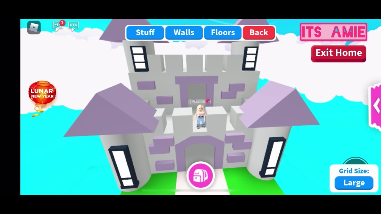 HOW TO BUILD A SMALL CASTLE | TUTORIAL SPEED-BUILD | ADOPT ME ROBLOX ...