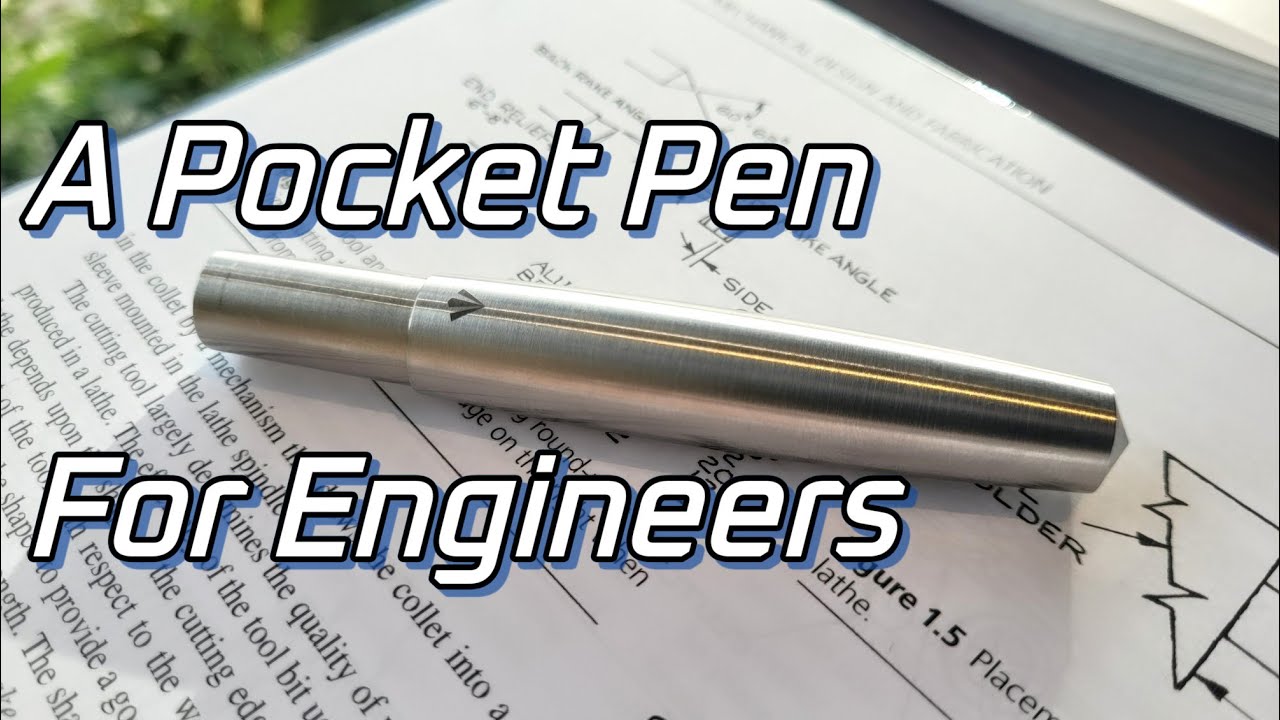 The Pursuit of Perfection | Gravitas Pocket Fountain Pen - YouTube