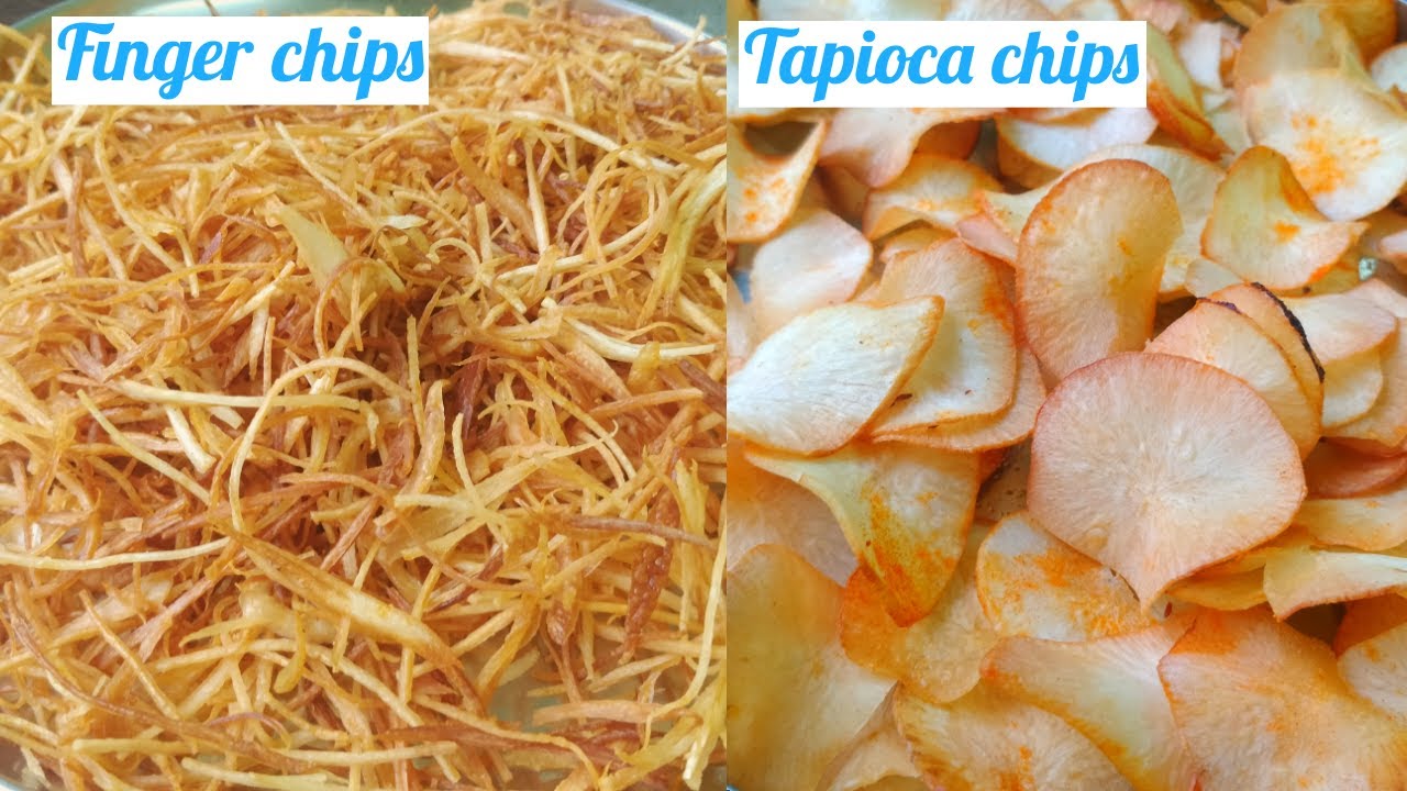 குச்சி சிப்ஸ்/மரவள்ளி கிழங்கு சிப்ஸ்/finger chips/kuchi chips/tapioca ...