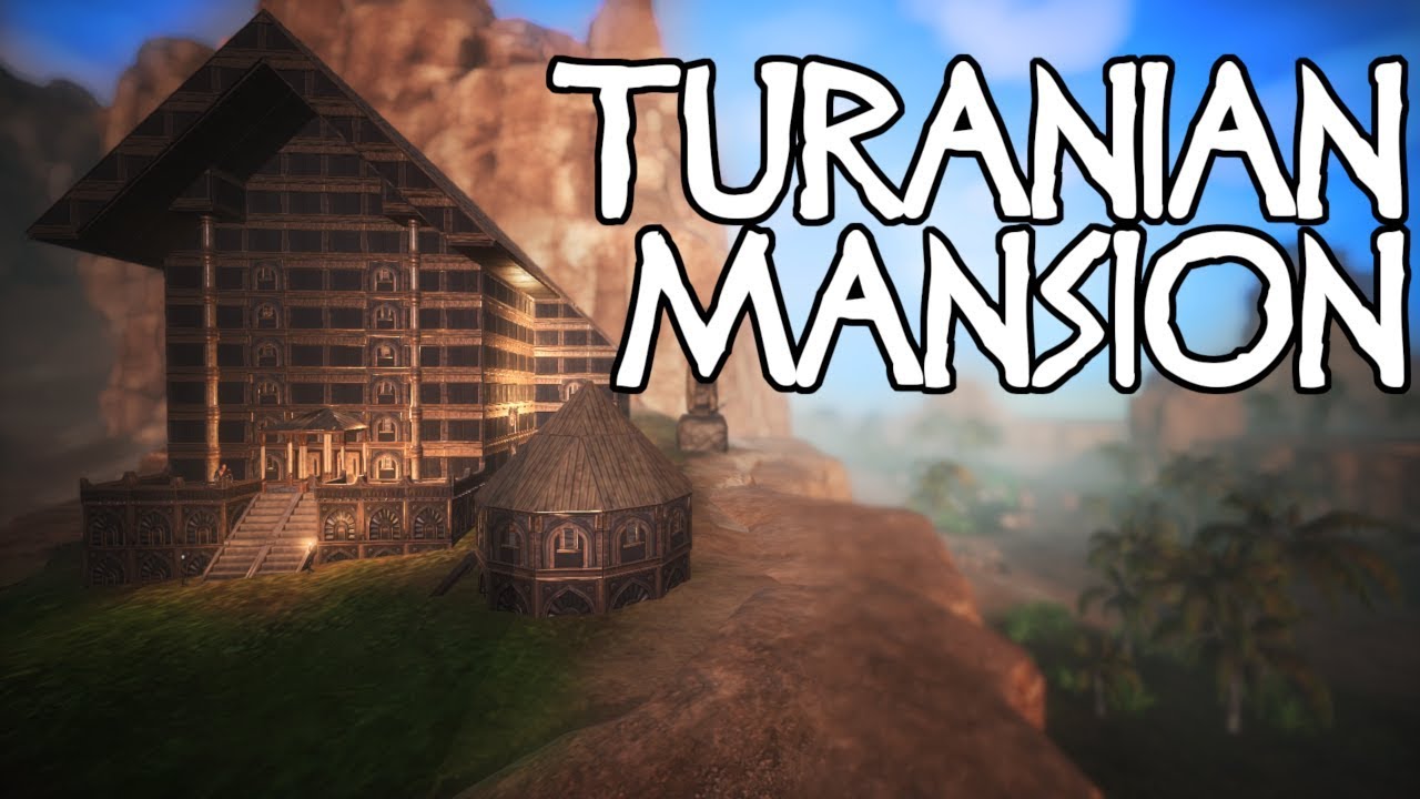 Conan Exiles: Treasures of Turan Mansion Build Guide - YouTube