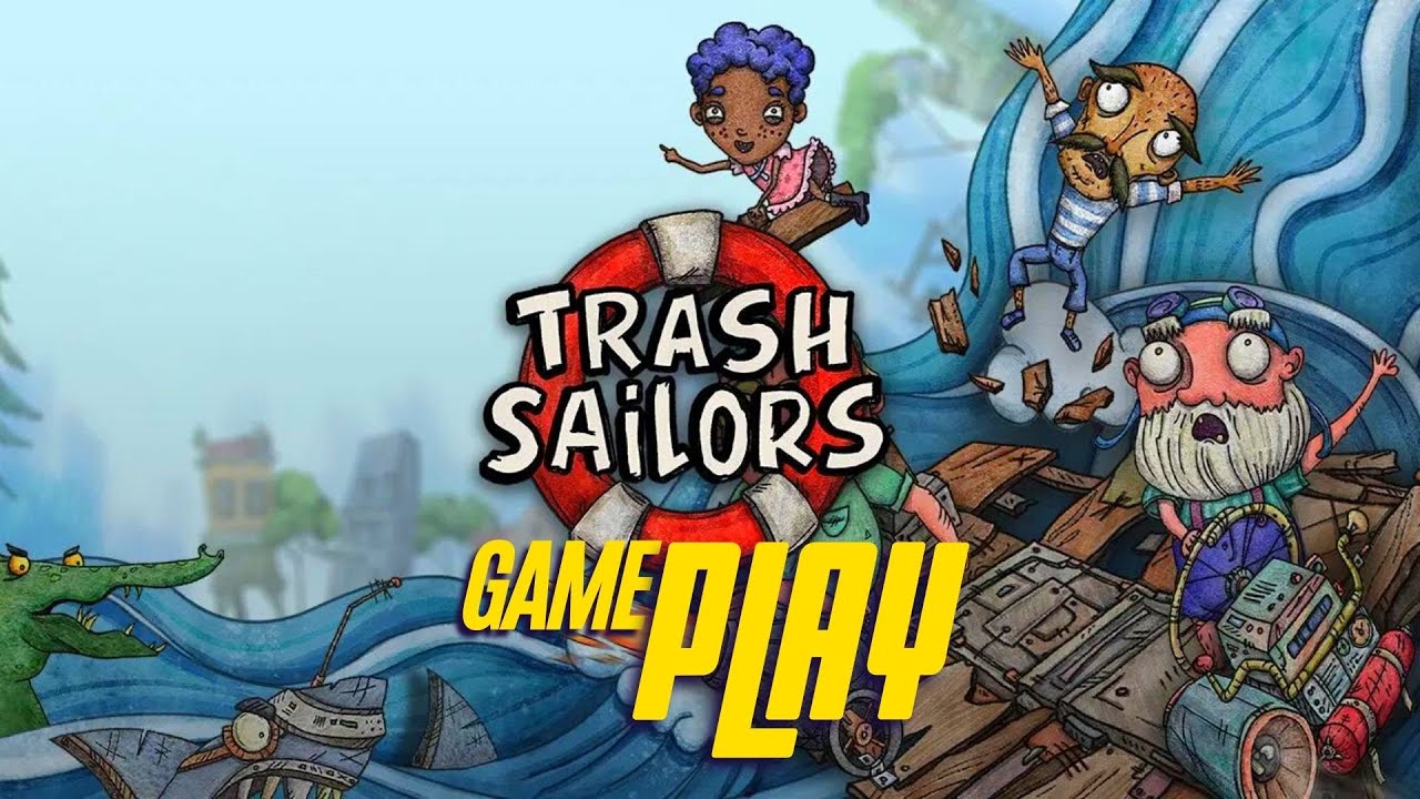 Trash Sailors - Launch Trailer Gameplay | PS4 Games | PC | XBOX - YouTube