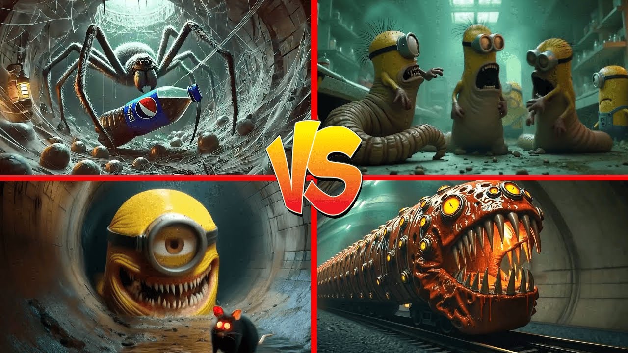 Pepsi HEAD EATER 🆚 MINION SHOCKING TRANSFORMATION 🆚 MINION.EXE Head 🆚 ...