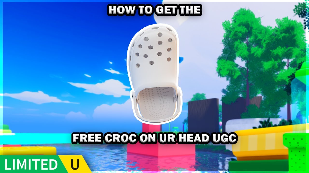 (FREE LIMITED) HOW TO GET THE CROC ON UR HEAD UGC | Crocs World Tycoon ...