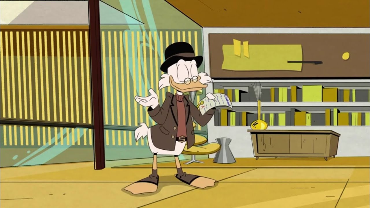 Scrooge McDuck Singing and Dancing - YouTube