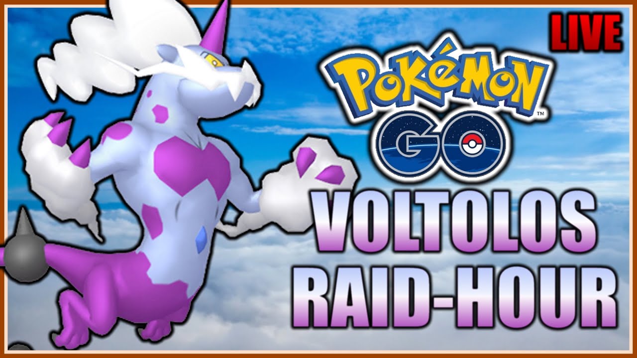 ⚡Community Raid-Stunde Voltolos (Thundurus) - Pokemon Go [Live] - YouTube