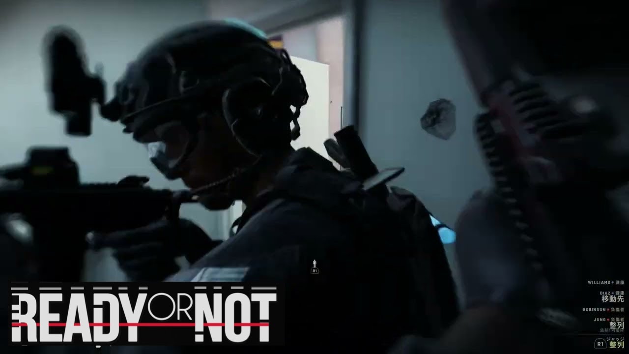 #1【Ready or Not】SWAT隊員になって現場を制圧する神ゲーReady or NotのPS5版やってみた - YouTube