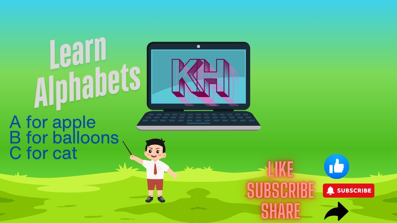 Learn the alphabets | ABC for beginners | ABC with fun - YouTube