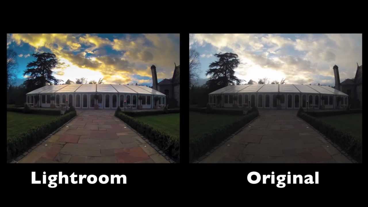 GoPro Time lapse - Original Versus LightRoom 4 Edit - YouTube