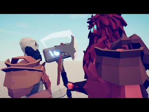KRATOS vs THOR - TABS (Totally Accurate Battle Simulator) part 2 - YouTube