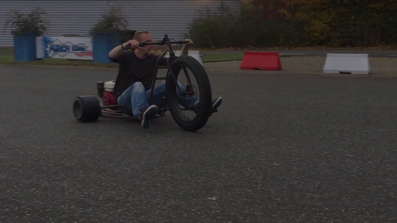 Motorized Drift Trike - Custom Build Netherlands - YouTube