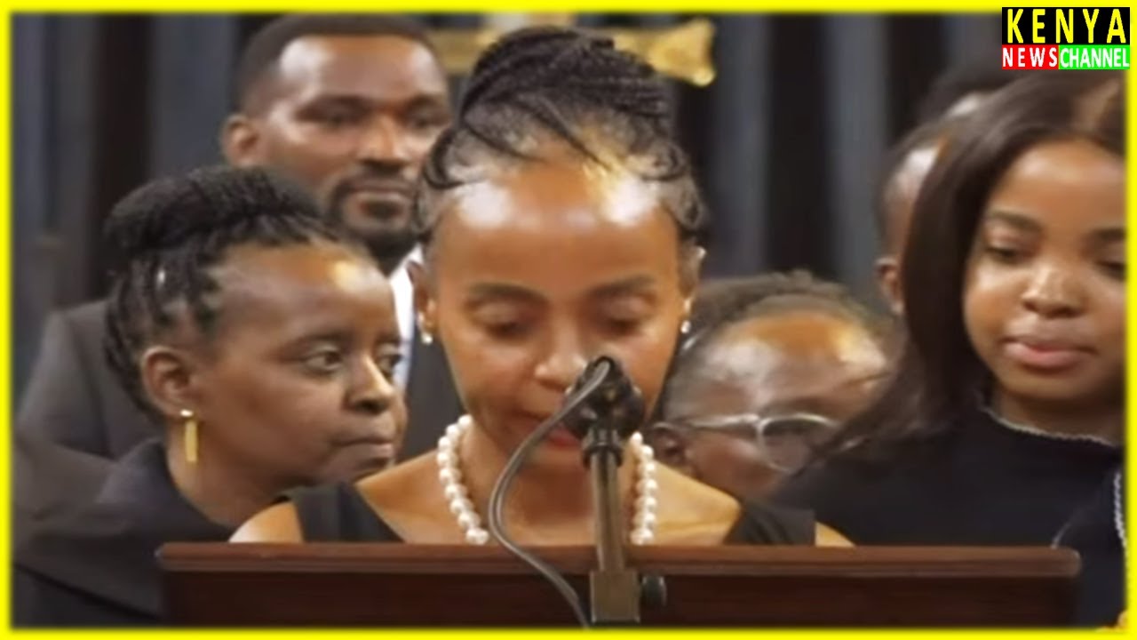 Jimi Wanjigi wife in Tears while remembering their Father James Maina ...