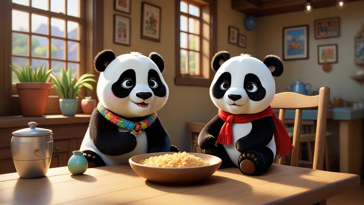 Polly Panda Hugs Her Toy + More Nursery Rhymes & Kids Songs - YouTube