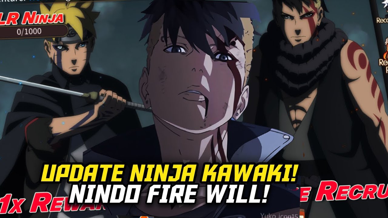 KAWAKI RILIS! GIft Codes Redeem NIndo Fire Will - YouTube